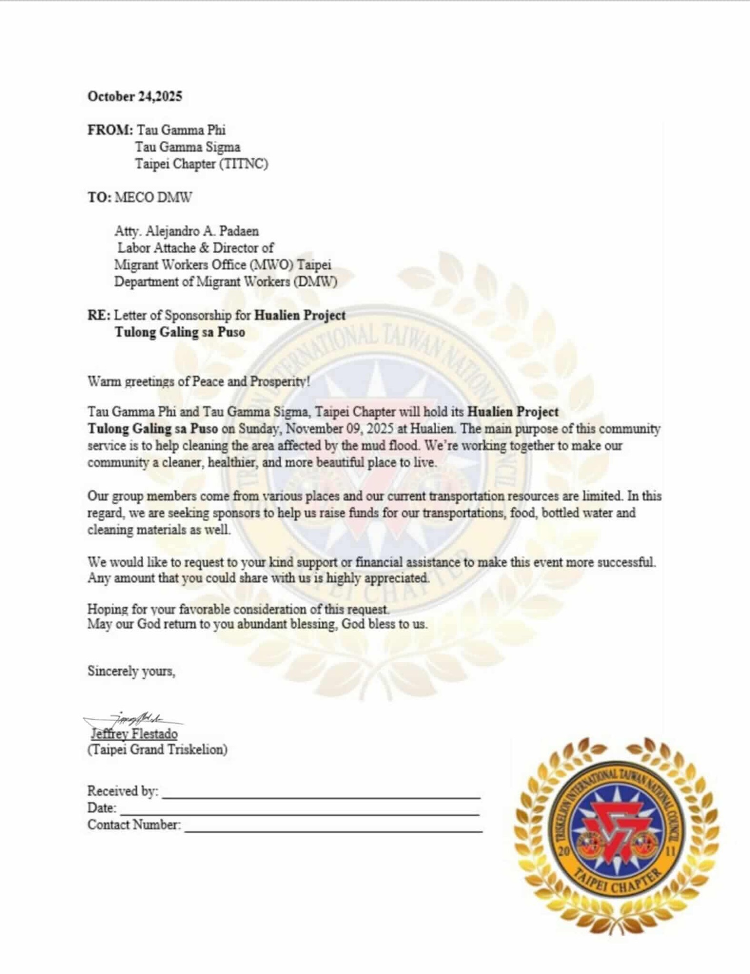 外籍兵團｜三度前進光復災區救災，Tau Gamma Phi／Sigma fraternity 台北分會，從鑽水溝鏟泥到刷牆壁樣樣都來，他們說 ...